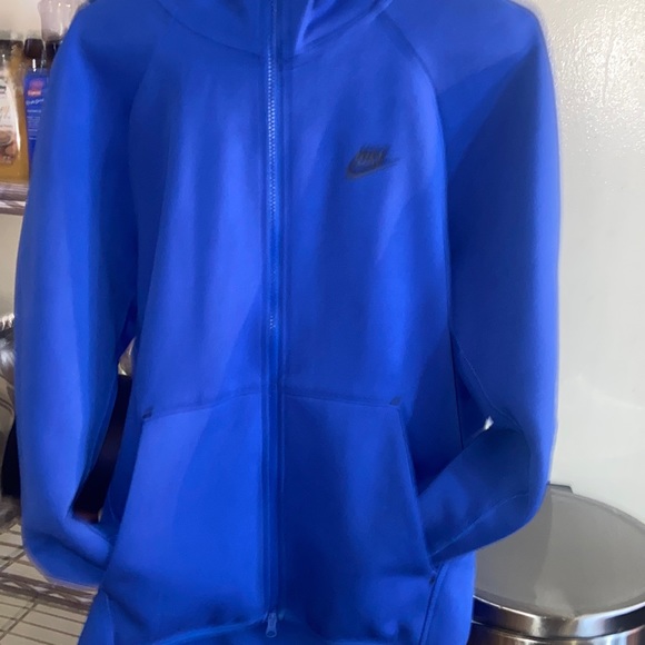 Nike | Sweaters | Blue Nike Hoodie | Poshmark